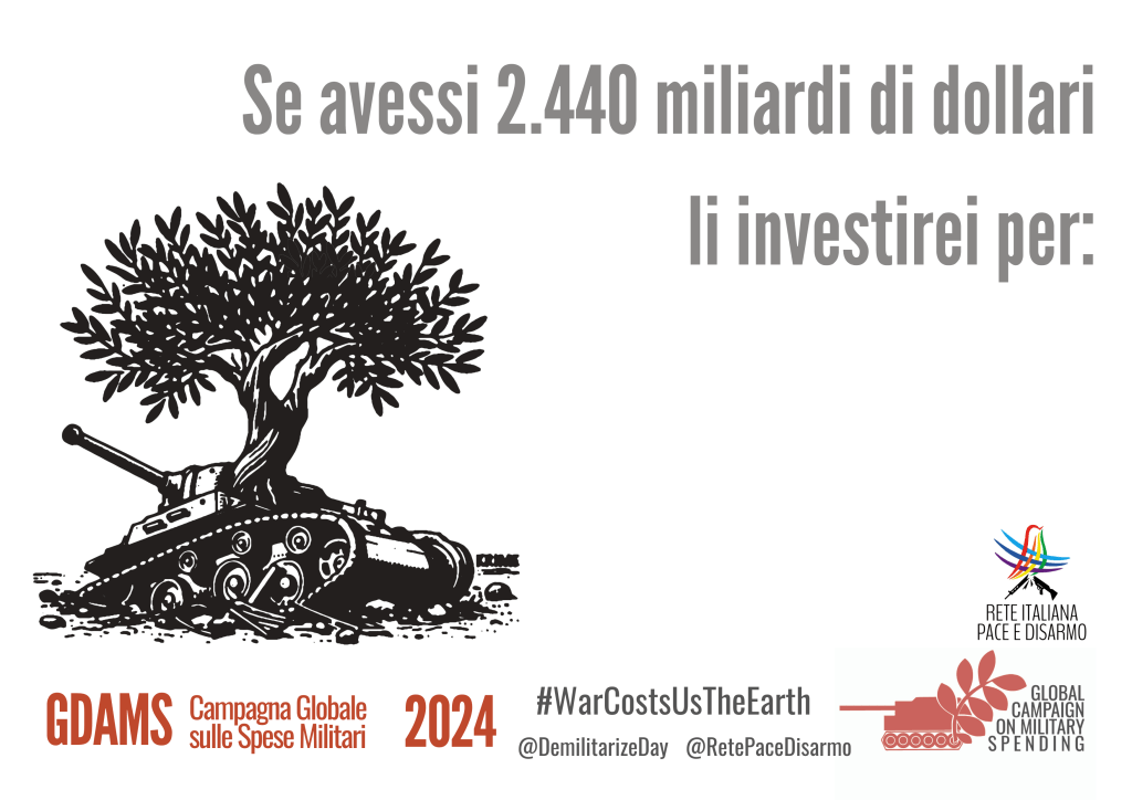 #WarCostsUsTheEarth banner online campaign – IPB – International Peace ...