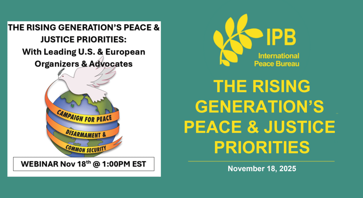 THE RISING GENERATION’S PEACE & JUSTICE PRIORITIES – IPB ...