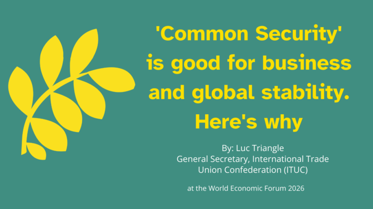 Why ‘Common Security’ is good for business and global stability. Here’s ...